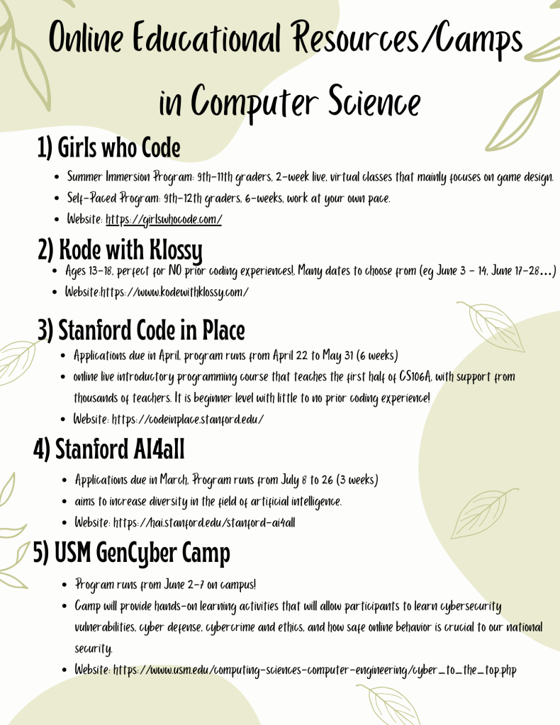 STEM Outreach – Her Stem Journey